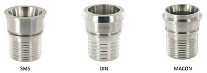 Différences raccords SMS, Macon et DIN | Guide Technique